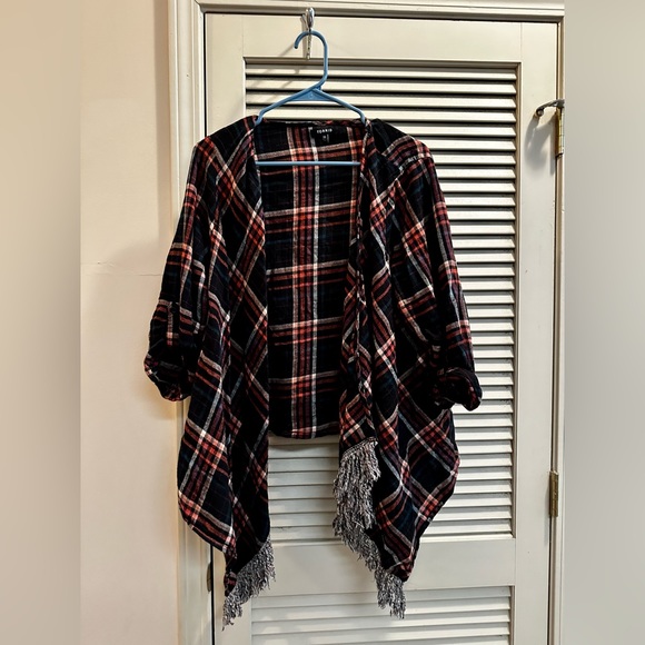 torrid | Tops | Torrid Plaid Shawl 0 | Poshmark